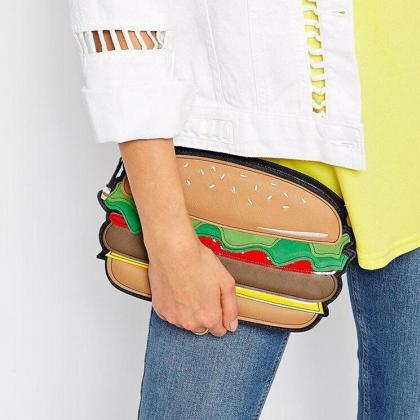 Cute Hamburger Handbag on Luulla