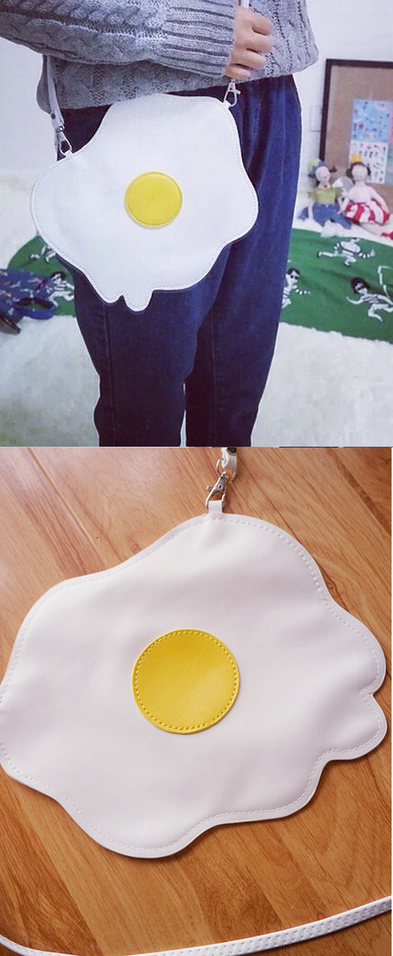Cute Sunny Side Up Shoulderbag on Luulla