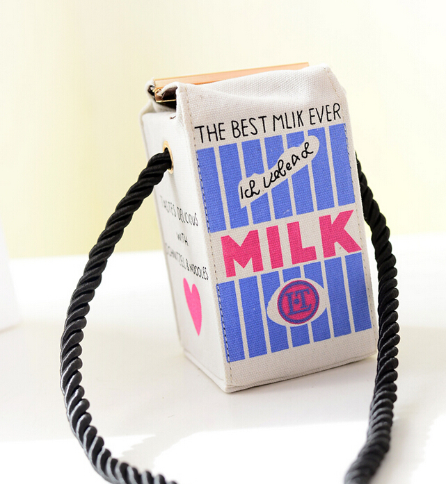 Cute Milk Box Shoulderbag on Luulla