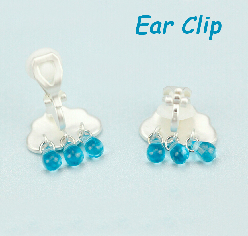 Cute Clouds And Rain Earrings on Luulla