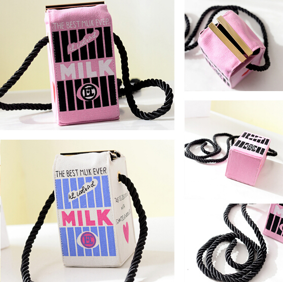 Cute Milk Box Shoulderbag on Luulla