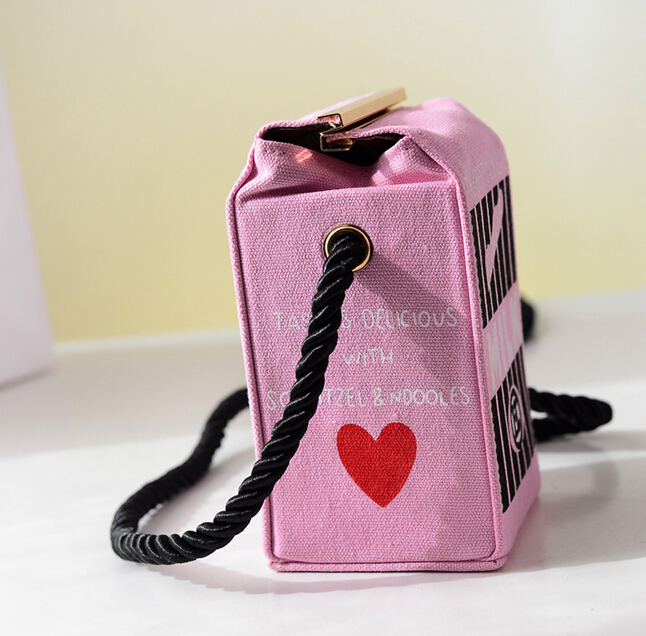 Cute Milk Box Shoulderbag on Luulla