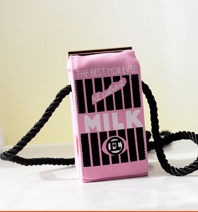 Cute Milk Box Shoulderbag on Luulla